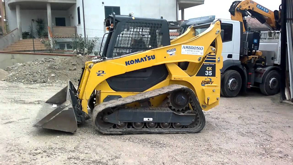 Komatsu CK35-1 Compact Track Loader OEM Official Workshop Service Repa