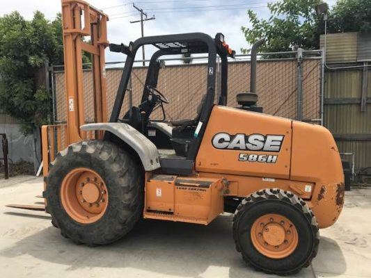 Case 586H 588H Tier 4 Rough Terrain Forklift Official Workshop Service