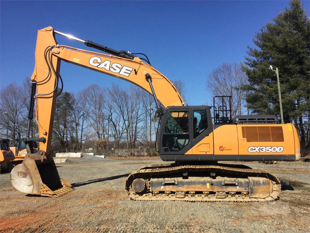 Case CX350D LC Version Tier 4B (Final) Crawler Excavator Official Work