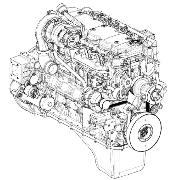 Case F4GE9684 F4HE9484 F4HE9684 NEF Tier 3 Engines Official Workshop S