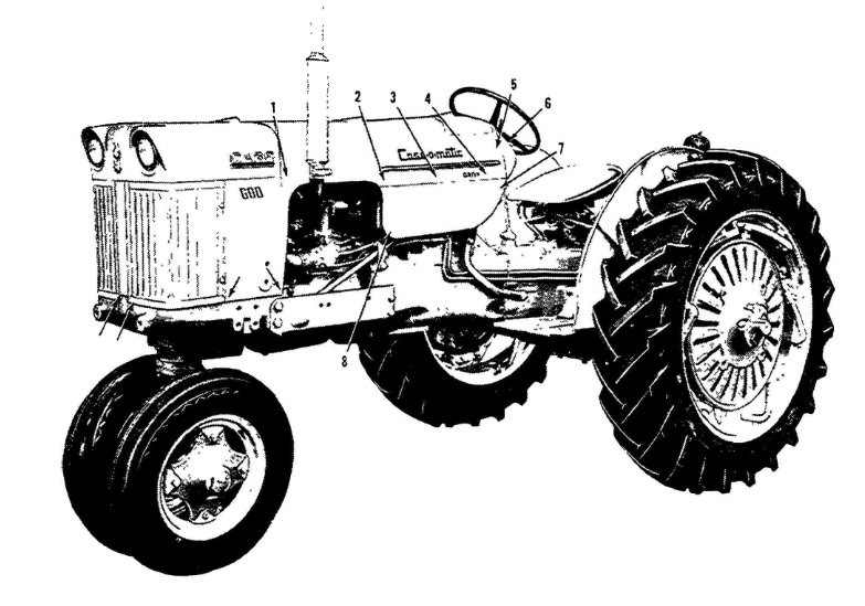 Case IH 350 500B 600B Series Tractors Official Workshop Service Repair