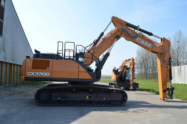 Case CX350D CX370D Crawler Excavator Official Workshop Service Repair ...