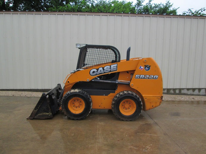 Case SR220 SR250 SV250 SV300 Tier 4A Alpha Series Skid Steer Loader Of ...