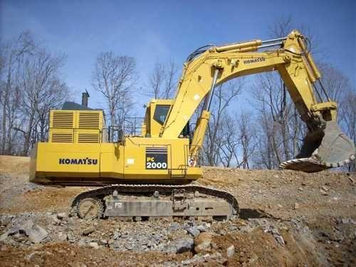 Komatsu PC2000-8 Hydraulic Excavator Official Workshop Service Repair