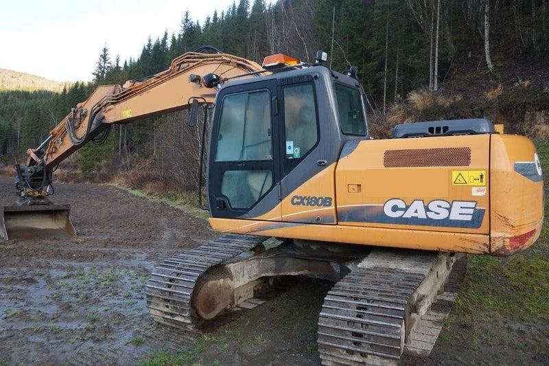 Case CX160B CX180B Crawler Excavator Official Workshop Service Repair