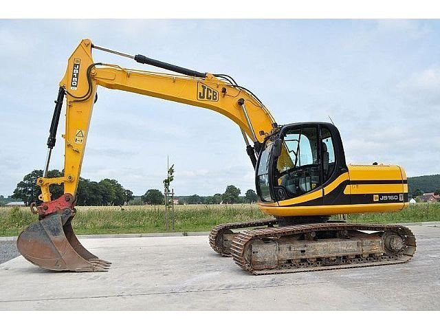 Buy JCB JS160-JS190 Tracked Excavator Repair Manual
