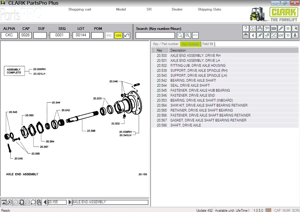 Clark Forklift Parts PRO PLUS EPC Parts Manuals Software Latest 2024 A