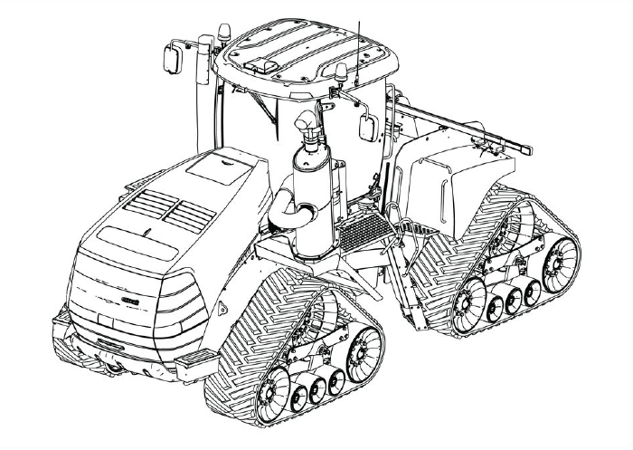 Case IH Quadtrac 470 500 540 580 620 Tier 4B (Final) Tractor Operator'