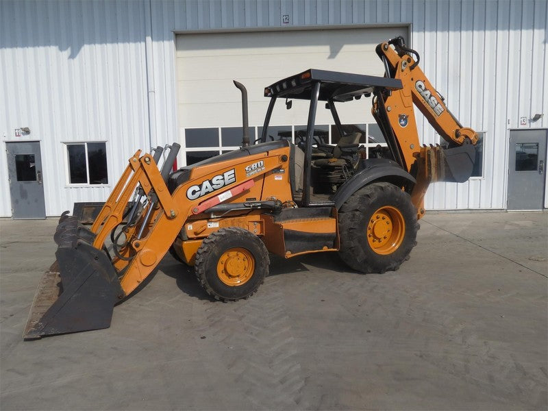 Case 580N 580SN WT 580SN 590SN Tier 4B (Final) Tractor Loader Backhoe